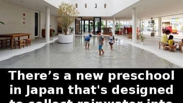 Japanese preschool puddle – Arturo Alvarez-Demalde Pics and Places